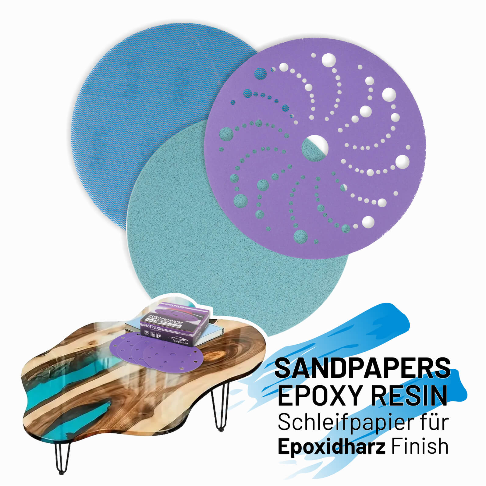 Sandpaper for Epoxy Resin FastPlus.eu Sandpaper Online Store