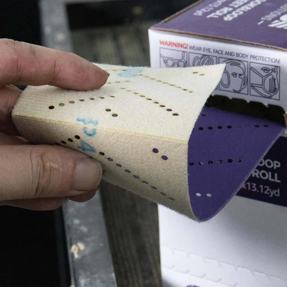 Sandpaper Sheet Rolls for Car | Ceramic 70mmx12m F737 - Purple ...
